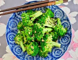 Sauteed Sesame Broccoli with Peanut Sauce | Bounty & Soul