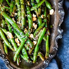 Thai Peanut Green Beans | Bounty & Soul