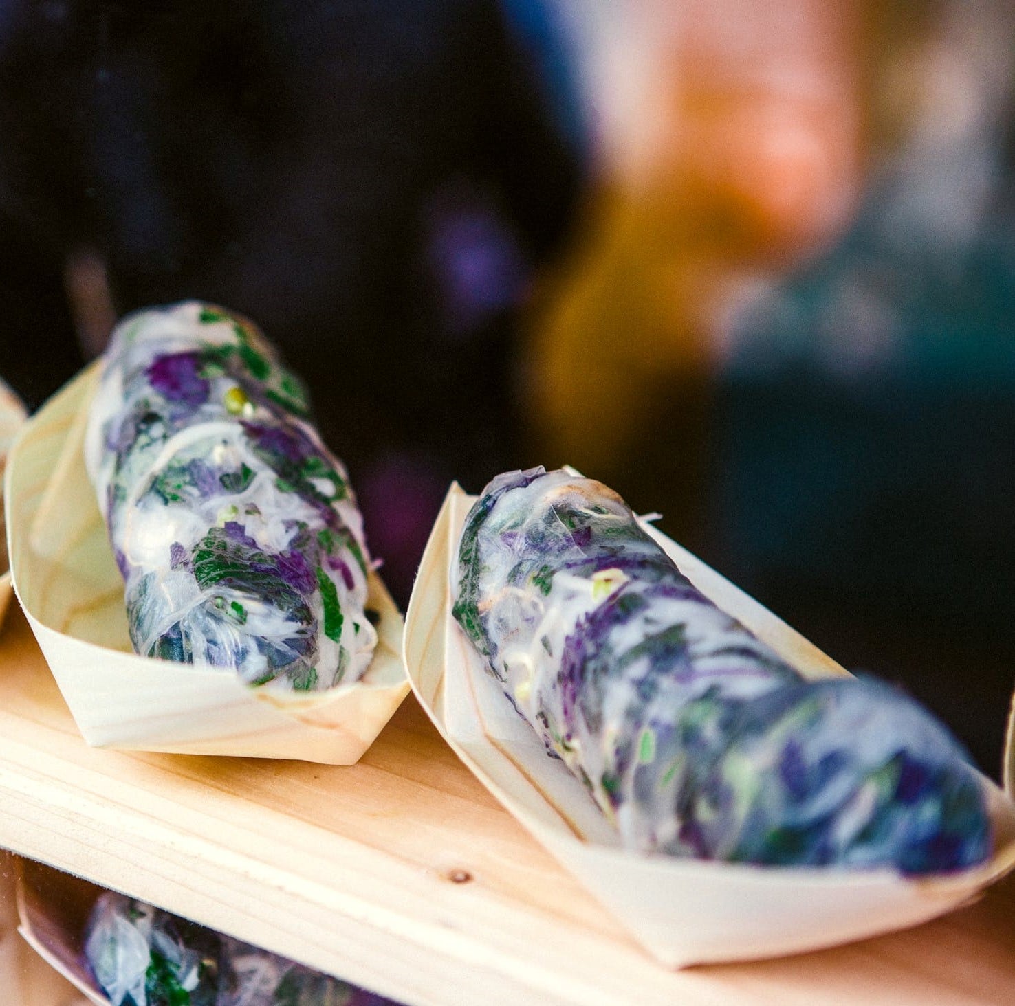 Rainbow Turnip Green Wraps | Bounty & Soul