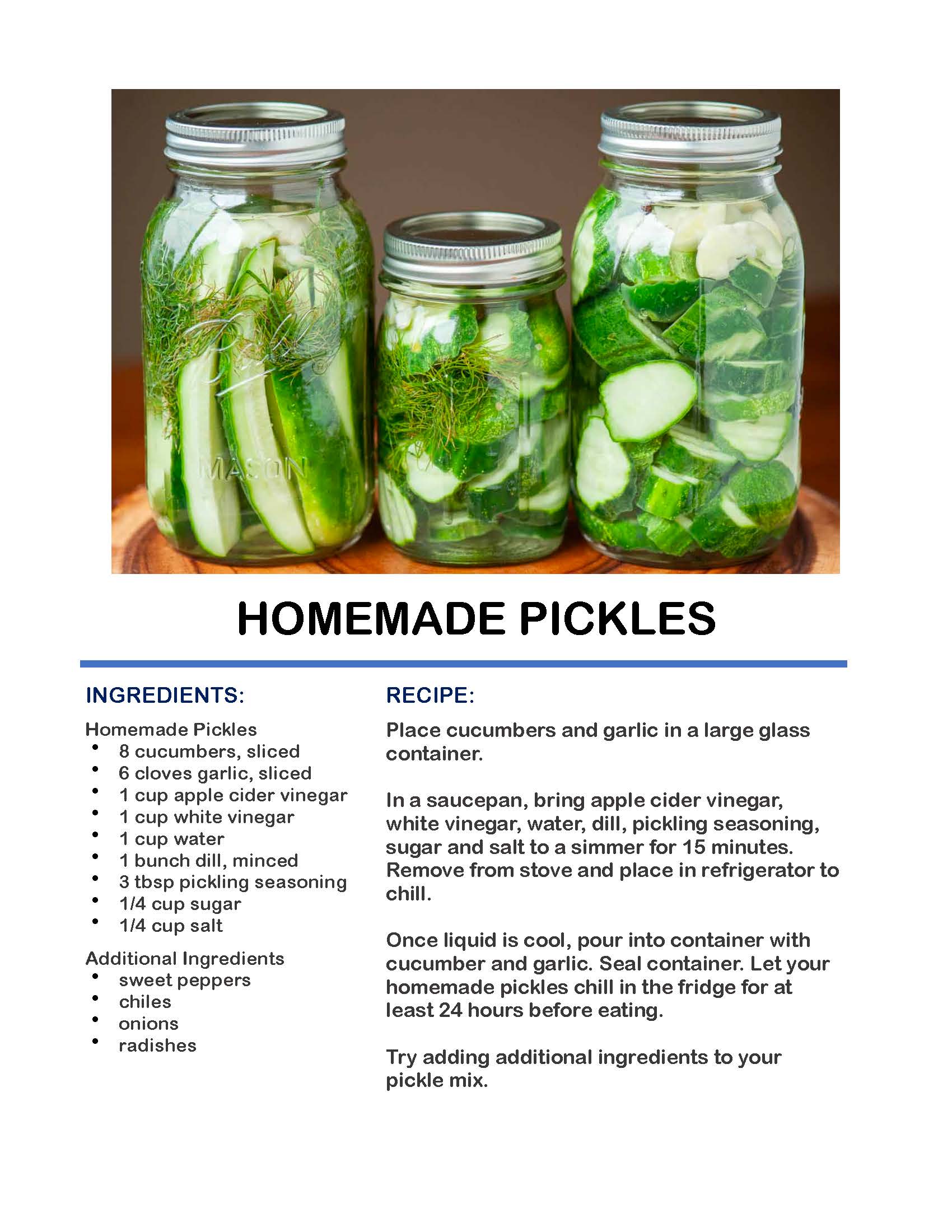 Pickle Perfection: A Recipe to Savor Summer’s Abundance! | Bounty & Soul
